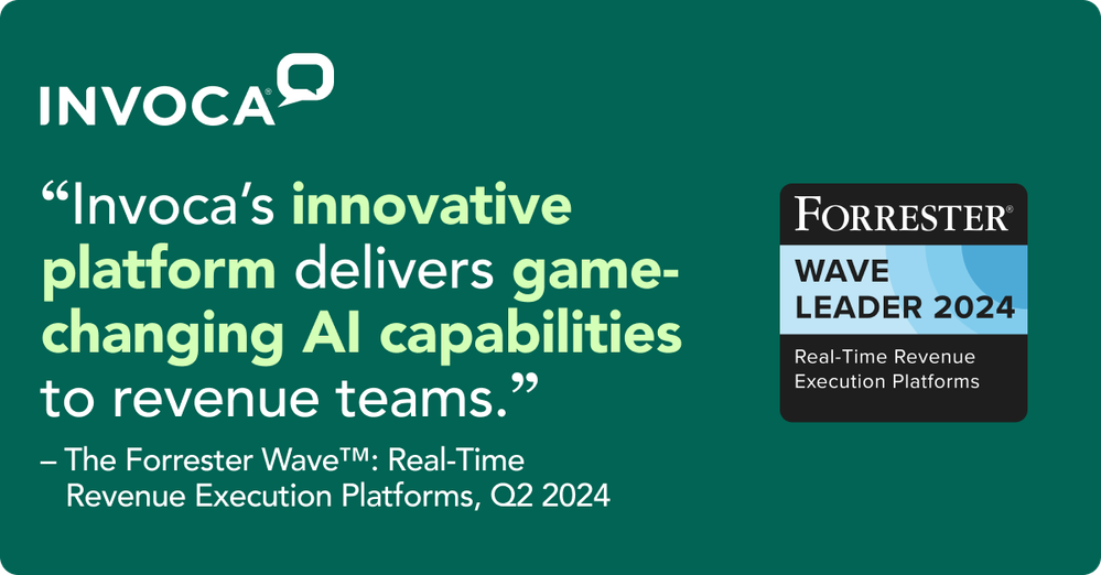 Forrester Research named Invoca a Leader in The Fo... - Invoca - 7603 Forrester Research named Invoca a Leader in The Fo... - Invoca - 7603